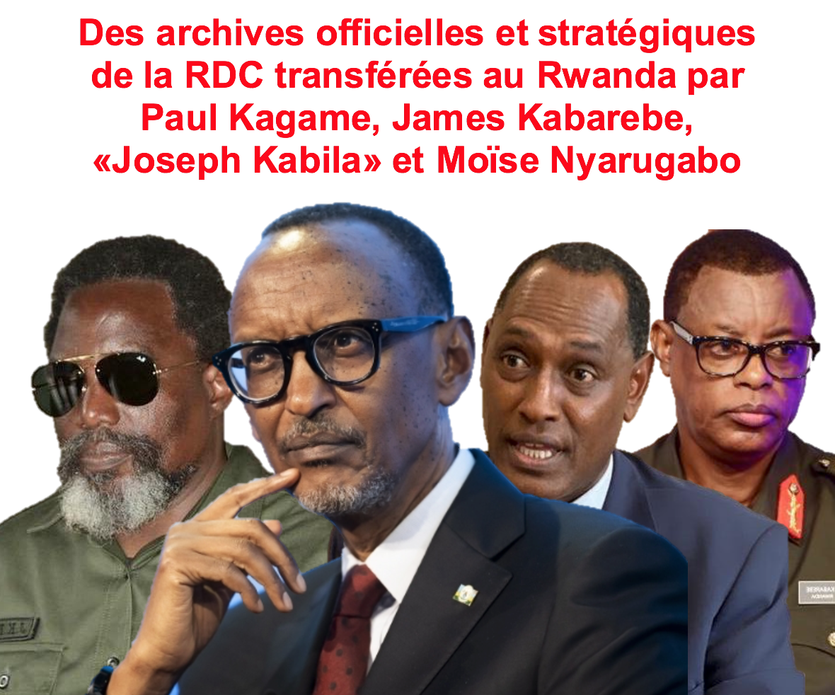 Des archives officielles et stratégiques de la RDC transférées au ...