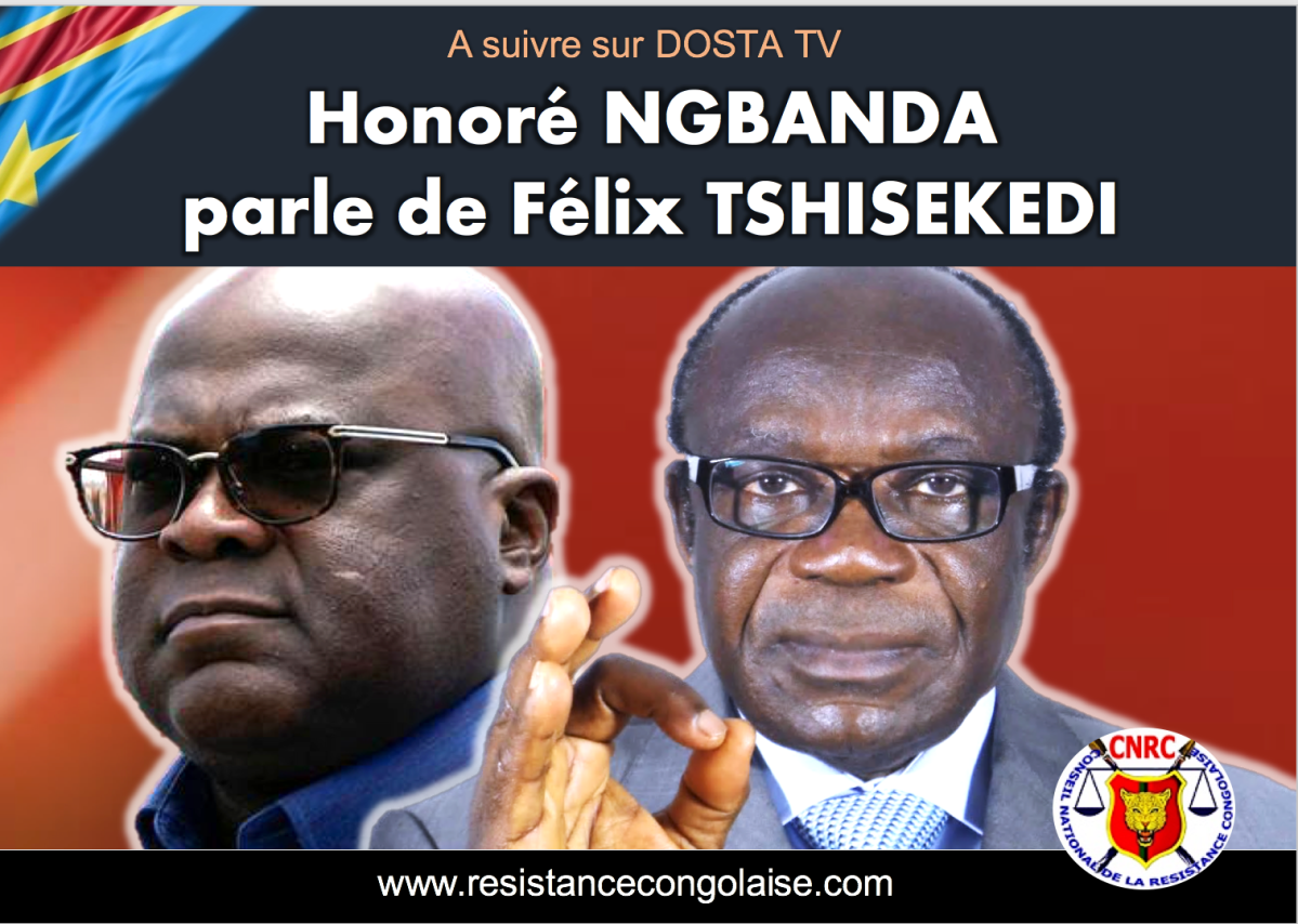 VIDEO/ Honoré Ngbanda parle de Félix Tshisekedi (A suivre absolument ...